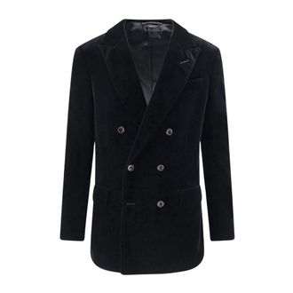 Tom Ford Homme, Vestes, Noir, Taille: XL Blazers