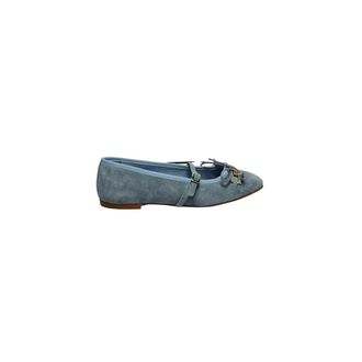 Baldinini Ballerina aus Wildleder - - Shoes - Damen - Blau - 38 EU