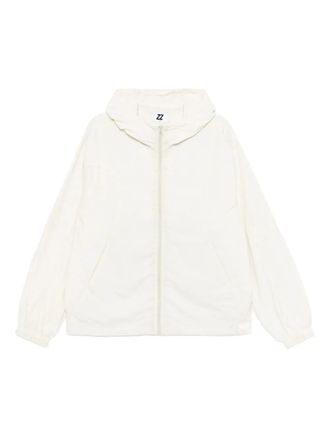 Izzue veste &agrave; logo brod&eacute; - Tons neutres