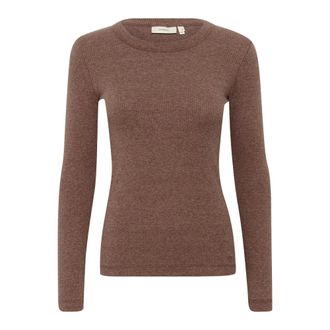 Inwear Pulls &agrave; col rond - Femme - Pulls - Brun - Taille: 44 FR