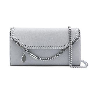 Stella McCartney Falabella Wallet-On-Chain - - Bags - Damen - Grau - ONE SIZE