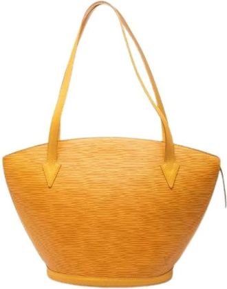 Louis Vuitton Sac cabas Pre-owned en cuir Epi - Femme - Pre-owned - Jaune - Taille: ONE Size
