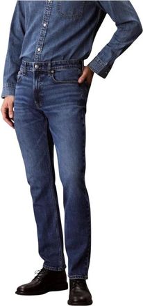 Calvin Klein Jeans Homme, Jeans, Bleu, Taille: W30 L32 Jeans Slim Fit Stretch en Denim