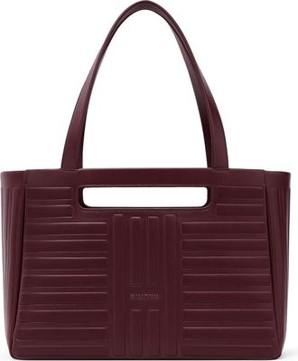 Rimowa Groove - Leder Shopping Bag in Burgunderrot