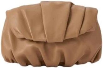 Malababa Femme, Sacs, Brun, Taille: ONE Size Pochette Pliss&eacute;e Moyenne