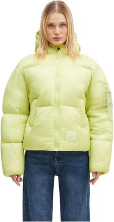 Alpha Industries Cloud Puffer Bomber - - Jackets - Damen - Gr&uuml;n - M