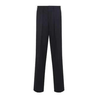 Tom Ford Subtile Nadelstreifen Hose mit doppelter Bundfalte - - Trousers - Herren - Blau - XL