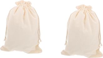 BESPORTBLE Baumwoll Mehlsack Mit Kordelzug - 5 Kg Wiederverwendbarer Brotbeutel Aus Musselin F&uuml;r Aufbewahrung - Einkaufen Und Partys - Umweltfreundlicher Produkt