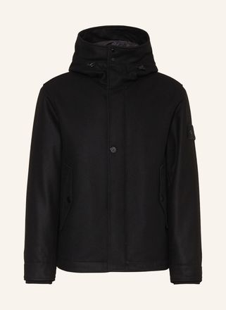 Stone Island Flanelljacke Ghost schwarz