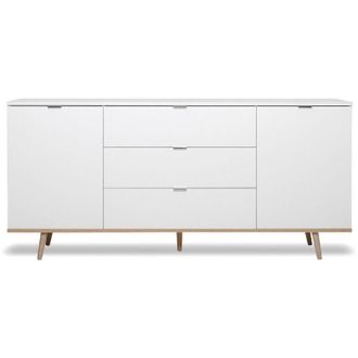 Finori Argonauta - calicosy - Buffet 2 Portes 3 Tiroirs L180 cm - copenhague