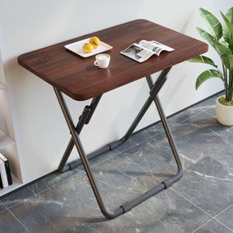 Generic Klappbarer Beistelltisch Mit X-F&ouml;Rmigen Beinen Aus Kohlenstoffstahl, Tragkraft 200 Kg for Camping, Wohnzimmer Und Terrasse