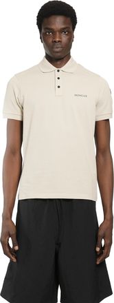 Moncler Cotton Piqu&eacute; Polo Shirt