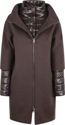 Herno Femme, Manteaux, Brun, Taille: 38 FR Ultralight Cape Jacket