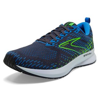 Brooks Herren Brooks running shoes, India Ink Blue Green Gecko, 43 EU