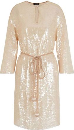 Emporio Armani Kurzes Kleid - Hellrosa