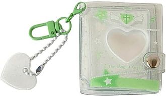 Generic Porte-cl&eacute;s fait &agrave; la main 12 poches pour sac &agrave; dos - Porte-cartes photo de 5,1 cm - Pour mariage, anniversaire, &eacute;cole, voyage, bureau, bagages, sac &agrave; 