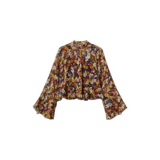 Twinset Femme, Blouses et Chemises, Multicolore, Taille: 38 FR Blouse Actitude