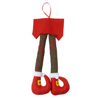 Generico F&uuml;r den Kofferraum, die Beine des Weihnachtsmanns - f&uuml;r den Weihnachtsbaum - f&uuml;r Auto, SUV, LKW, Wohnmobil, Fahrzeug, Roller, Haust&uuml;r