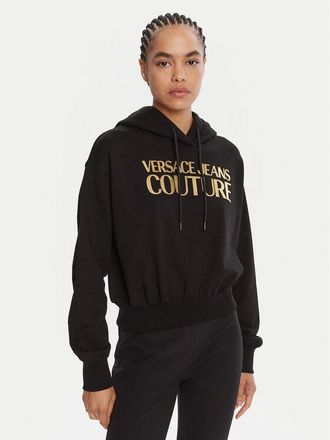 Versace Jeans Couture Sweatshirt 79HAIT02 CF01T Schwarz Regular Fit