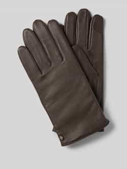 Roeckl Fingerhandschuhe mit Label-Applikation Modell Boston