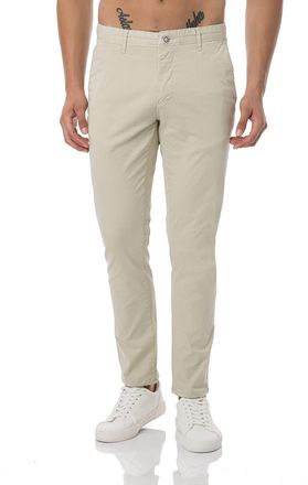 Red Bridge Hose für Herren Chino-Hose Freizeithose Casual Business Stretch Pants Stone W33 L30