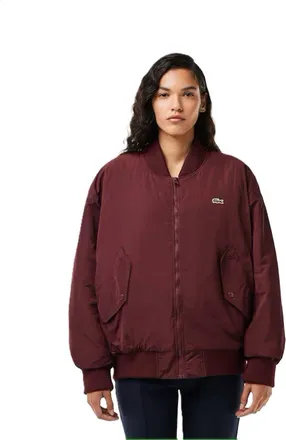 Lacoste Bomberjacke f&uuml;r Damen, &Uuml;bergro&szlig; (Rot)