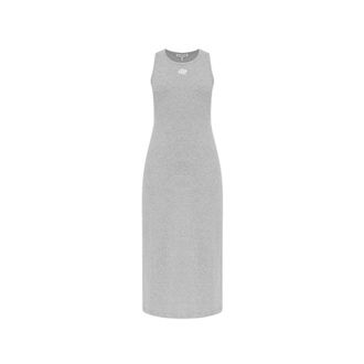 Munthe Geripptes Kleid - - Dresses - Damen - Grau - S