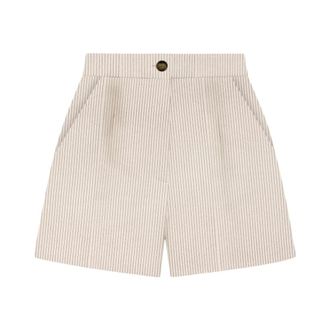 MC2 Saint Barth Aya Shorts - Femme - Shorts - Beige - Taille: 42 FR