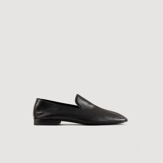 Sandro Mokassin-Halbschuhe aus Leder