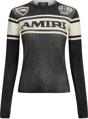 Amiri T-shirt manches longues en laine