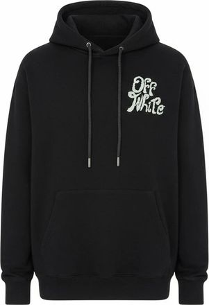 Off-white Oversized Hoodie - - Sweatshirts & Hoodies - Herren - Schwarzk - XL