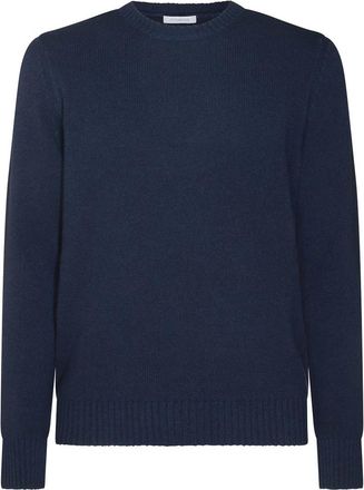 Malo Rundhalspullover - Grau