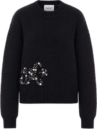 Isabel Marant Rundhalspullover - Schwarz