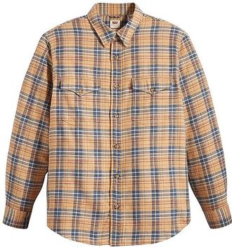 Levi's Chemise Western à Coupe décontractée pour Homme, Krishan Plaid Lark, XS