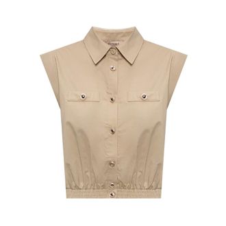 Twinset Damen, Blusen & Hemden, Beige, MGr&ouml;&szlig;e