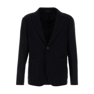 Giorgio Armani Einreihiger Blazer - - Jackets - Herren - Blau - XL