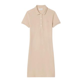 Lacoste Damen, Kleider, Beige, XSGr&ouml;&szlig;e