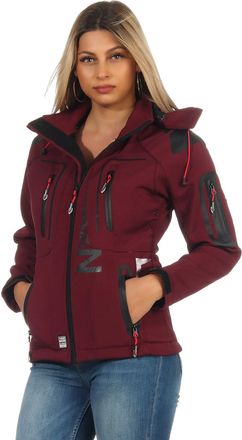 Geographical Norway Damen Softshell Jacke G-TANSY - BURGUNDY - M/2