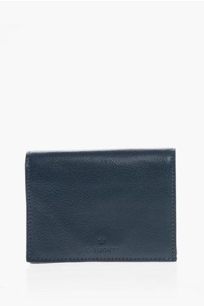 IL BISONTE Textured Leather Wallet with Zip size Unica