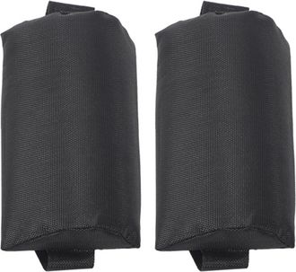 DOITOOL 2 St&uuml;ck Outdoor Lounge Kopfkissen mit Elastischen B&auml;ndern Bequemes Nackenst&uuml;tzkissen f&uuml;r Klapp liegestuhl und Gartenstuhl Praktische Ersatzkissen f&uuml;r 