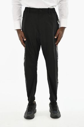 Dsquared2 Virgin Wool Casual Pants with Side Logo size 50