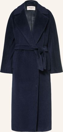 Max Mara Weekend Max Mara Mantel Tempera Im Materialmix blau