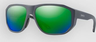 Smith Outrigger Matte Slate Sonnenbrille cp polarized grn mirror