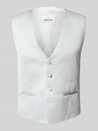Wilvorst Weste mit V-Ausschnitt