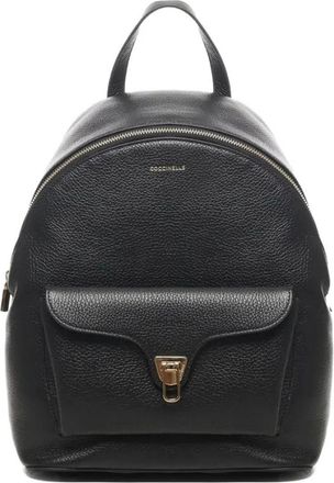 Coccinelle Femme, Sacs, Noir, Taille: ONE Size Sac à main en cuir grainé