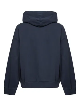 Carhartt Work in Progress Mens Hooded Sweat Jacket Benton Blue Cotton Sweatshirts Sweater