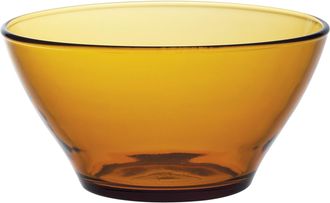 Duralex 2004DF06A1111 Lys Vermeil Schale, Salatschale, Sch&uuml;ssel, 13.6cm, 510ml, Glas, bernstein, 1 St&uuml;ck