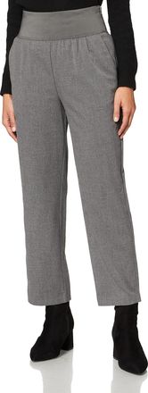 Ipekyol Womens Ankle Length Flannel Trousers Pants, Anthracite, 40