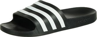 adidas Aqua Adilette Badelatschen Slides (black/black, EU Schuhgr&ouml;&szlig;ensystem, Erwachsene, Numerisch, M, 44.5)