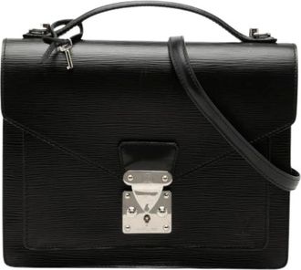 Louis Vuitton Sac Monceau Pre-owned - Femme - Pre-owned - Noir - Taille: ONE Size